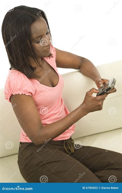 Smartphone at Home stock photo. Image of shot, woman, studio - 6785052
