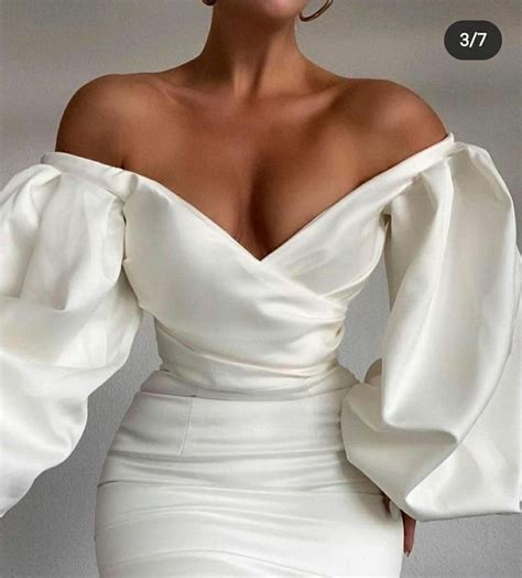 Pin by Dina Vandy on Платья | Bodycon dress, White bodycon dress, Long ...