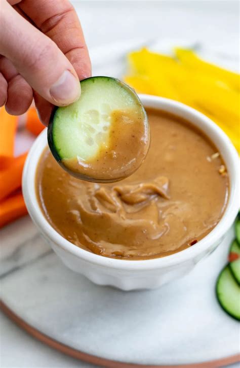 Best 5 Minute Thai Peanut Sauce | Eat With Clarity