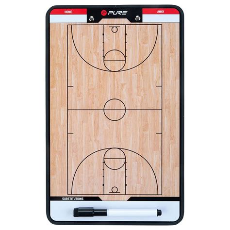 Доска тренерская баскетбольная PURE2IMPROVE Coachboard Basketball