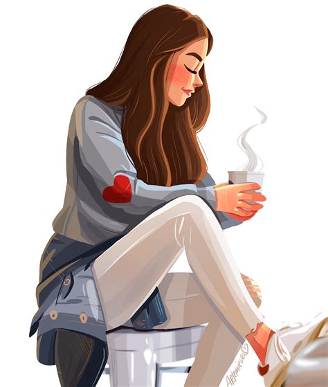 Saturday cozy-lazy-coffee doodle:) :: Behance
