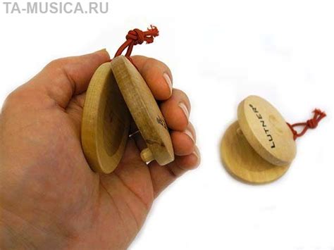 Кастаньеты деревянные, комплект, Lutner купить | TA-MUSICA