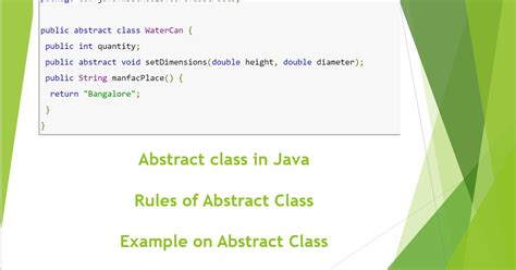 Abstraction, Abstract class, methods in Java example - Java-W3schools
