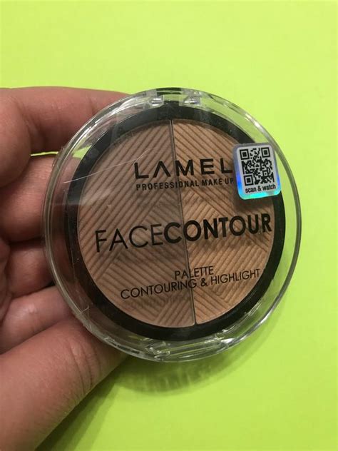 Палетка для скульптурирования лица lamel professional face contour ...