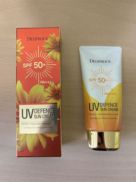 DEOPROCE UV Defence Sun Cream SPF50+ PA+++ 70 g гр. Пловдив Кършияка ...