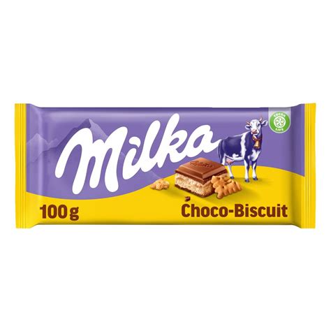 Milka Choco & biscuit 5 tabletten x 100 gram | Sligro.nl