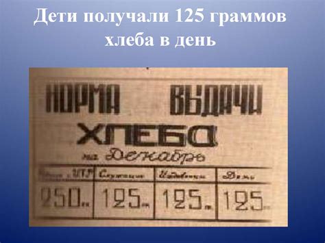 Хлеб блокадного Ленинграда - презентация онлайн