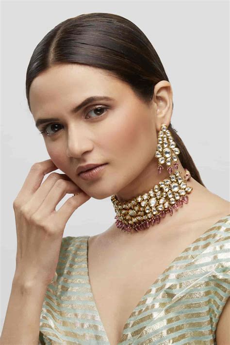 Minaki | Designer Earrings, Bangles, Bracelets | Aza Fashions