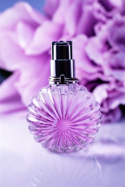Female pink perfume stock image. Image of reflection - 157116969