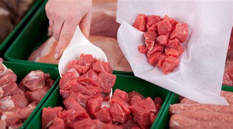 Нарезка мяса. Магазины