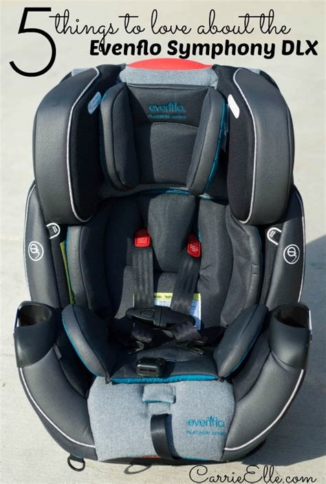 5 Things to Love About the Evenflo Symphony™ DLX Car Seat - Carrie Elle