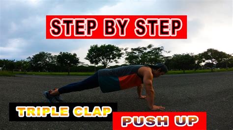 Tutorial Triple Clap Push Up - YouTube