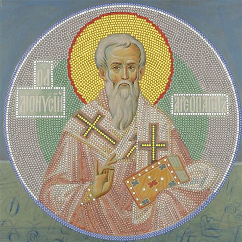 Икона бисером Дионисий Ареопагит. Схема для вышивки бисером. в интернет ...