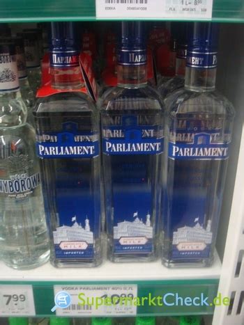 Parliament Vodka: Preis, Angebote & Bewertungen