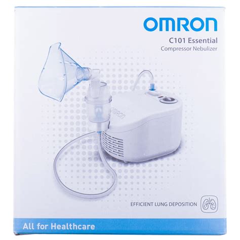 Ингалятор компрессорный Omron (Омрон) модель С101 ESSENTIAL (NE-C101-E ...