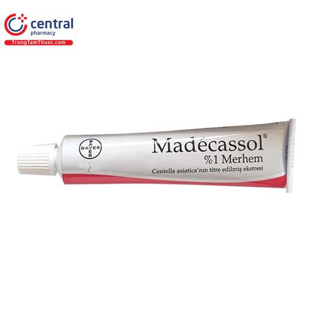 Thuốc trị sẹo Madecassol 1% 10g giúp làm lành các vết thương nhanh