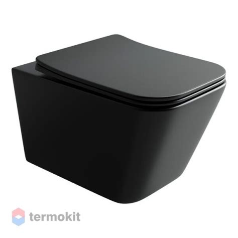 Унитаз подвесной Ceramicanova Metric Rimless с сиденьем микролифт ...