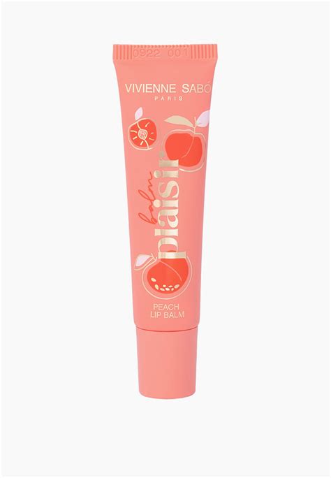Бальзам для губ Vivienne Sabo BALM PLAISIR, восстанавливающий, тон 01 ...