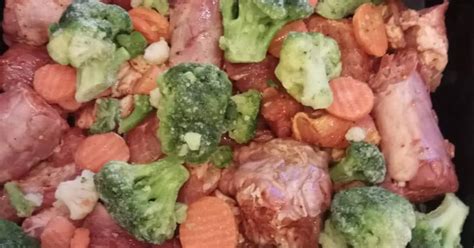 Шейки индейки с овощами рецепт с фото пошаговый от Анастасия Репина ...