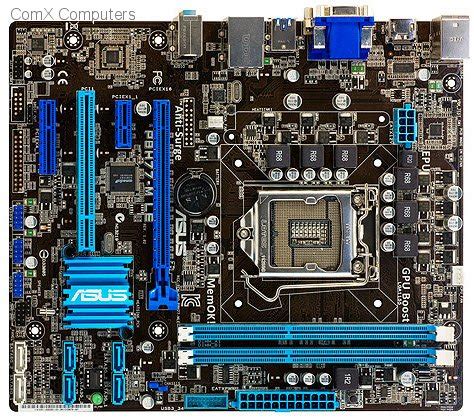 Specification sheet (buy online): P8H77-M_LE Asus P8H77-M LE Motherboard
