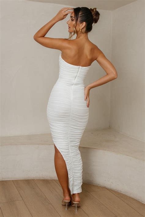 Isabelle Maxi Dress - White | JAUS