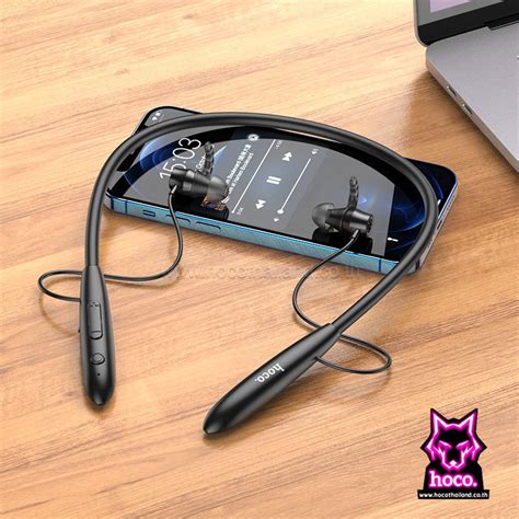 หูฟัง บลูทูธ ES63(Black)-Bluetooth Hoco – HOCO Thailand