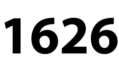 Zahl 1626