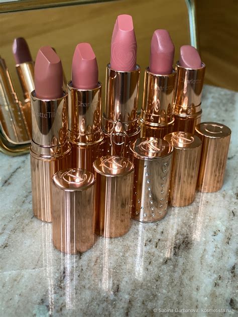 Charlotte Tilbury Super Nudes - новые (и старые) нюдовые помады в ...