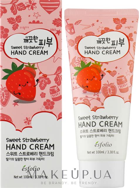 Esfolio Pure Skin Sweet Strawberry Hand Cream - Крем для рук с ...