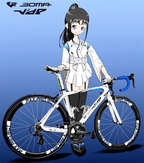 Pinterest | サイクリングアート, 自転車ガール, イラスト