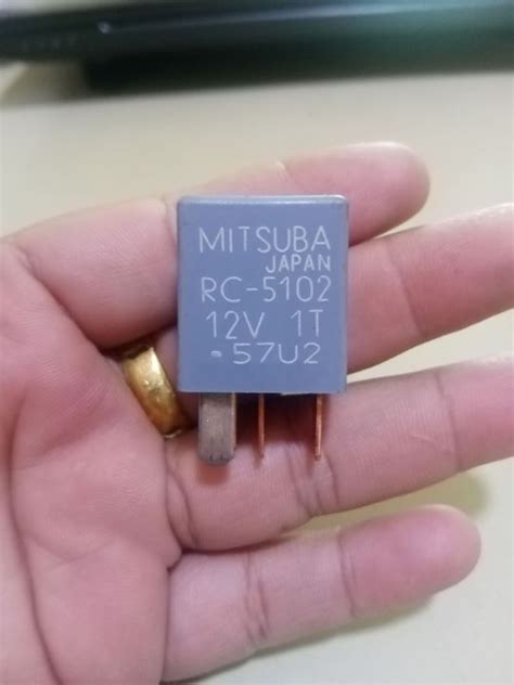 รีเลย์มิสซู บา RELAY MITSUBA RC-5102 12v 5ขา มือสองญี่ปุ่น | Lazada.co.th