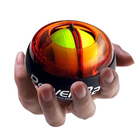 Ylyycc Luminous Wrist Ball Power Gyro Wrist Ball for Forearm Exercise ...