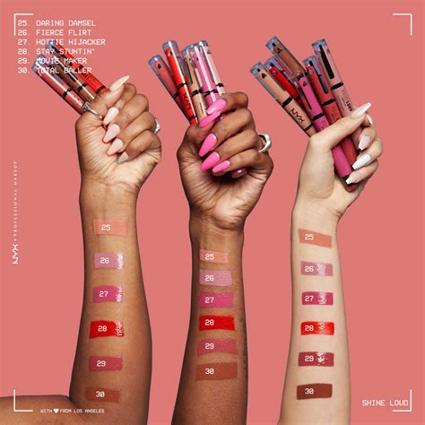 NYX Professional Makeup Shine Loud High Shine Lip Color - Movie Maker ...