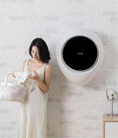 Xiaomi MiniJ, la machine à laver qui s'accroche au mur