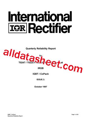 IRG4PH50UD Datasheet(PDF) - International Rectifier