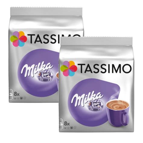 2x Tassimo Milka 8 Capsules - Pods T-Discs - Coffee from Germany | eBay