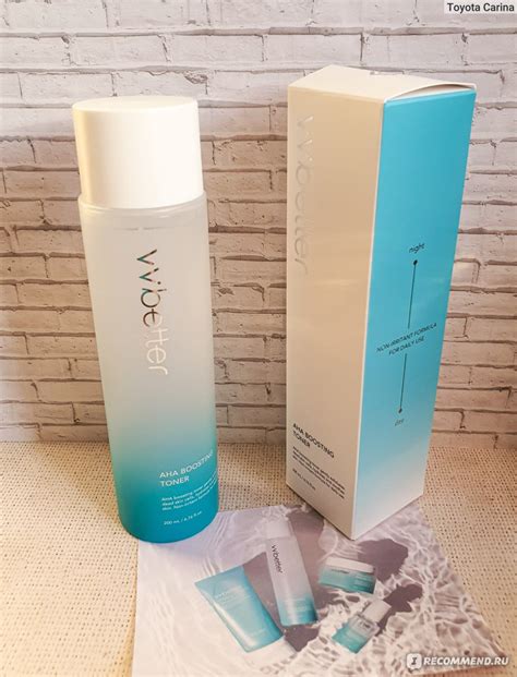 Тонер для лица VVbetter AHA Boosting Toner - «Кислотный тонер нового ...