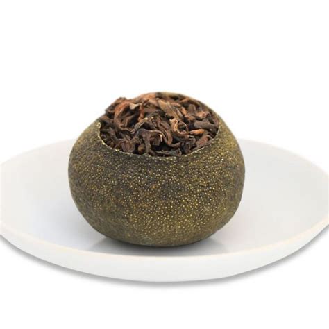 Xiao Qing Gan Green Orange Ripe Pu Erh Tea--Oriarm tea shop