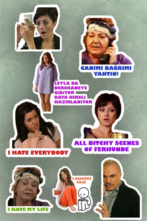 Yaprak Dökümü Sticker Paketi