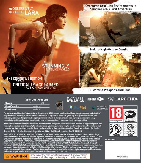 Tomb Raider - The Definitive Edition - Xbox One | FilmGame