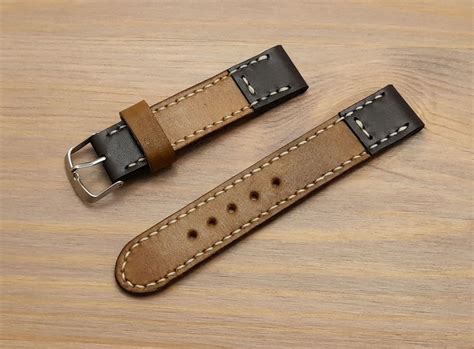 Genuine leather watch strap | Кожаный ремешок для часов, Ремешок для ...
