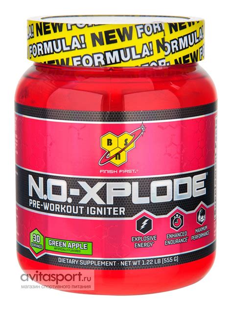 NO-Xplode Pre-Workout Igniter (New Formula) от BSN купить в Москве с ...