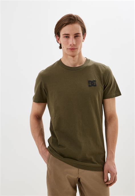 Футболка DC Shoes BIG PROBLEMS M TEES CRB0, цвет: хаки, RTLACL260801 ...