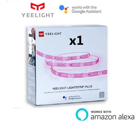 YEELIGHT YLDD04YL Smart Wifi LED Light Strip, RGB Wireless Strip Light ...