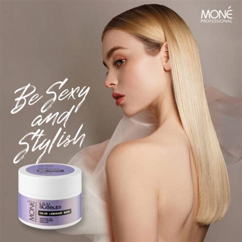 Moné Color Lemonade Mask for blond hair - 300ml | Cvrle Hair Shop