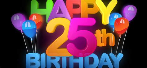 Поздравления c Юбилеем 25 лет 🎈 Поздравления с 25-летием