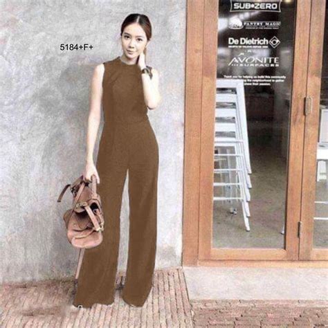 TW5184 จั้มสูทคอเต่าขายาว - Twinsshop - ThaiPick