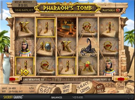 Видео слот Pharaoh’s Tomb-отправляемся на поиски сокровищ фараона