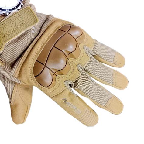 Перчатки тактические Mechanix с костяшками (Coyote) купить