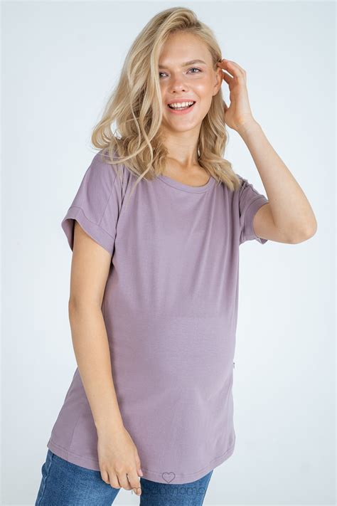 Футболка для беременных и кормящих мм107-011201 Кофе купить оптом ...